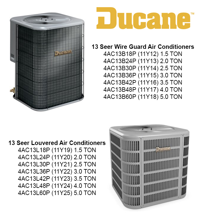 HVACR - Ducane by Lennox AC Special Pricing Until May 2024